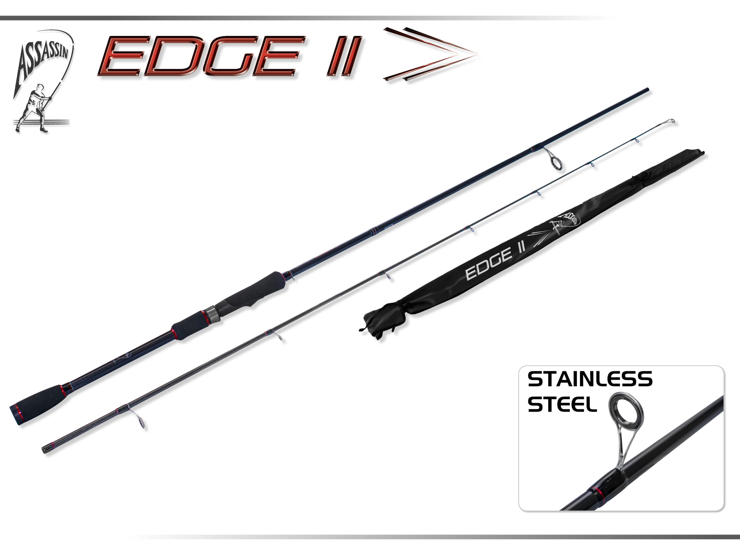 ASSASSIN Edge II 7ft 2pc M - Jacita Bait & Tackle
