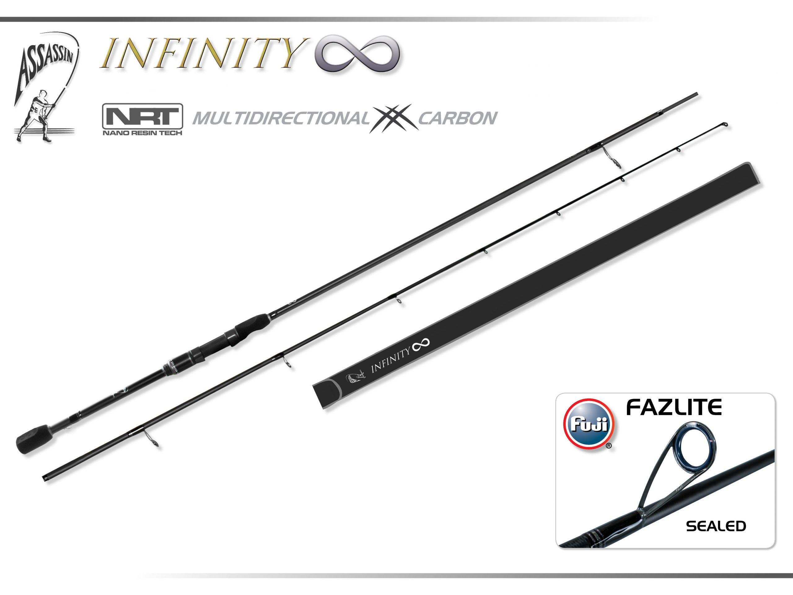 ASSASSIN INFINITY 7ft 2pc - Jacita Bait & Tackle